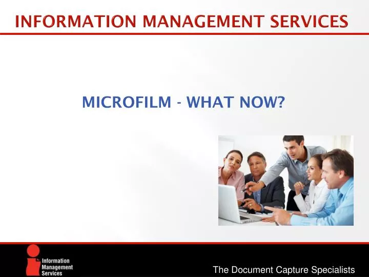 PPT - Information Management Services PowerPoint Presentation, free ...