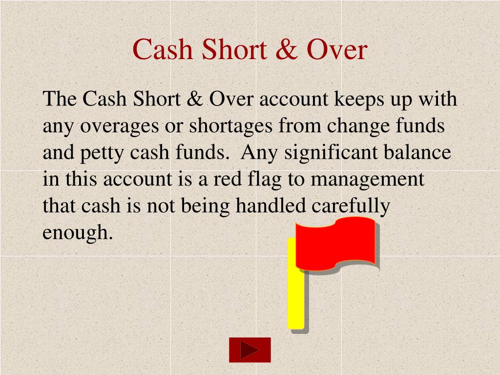 PPT - Accounting for Petty Cash and Cash Short and Over PowerPoint ...