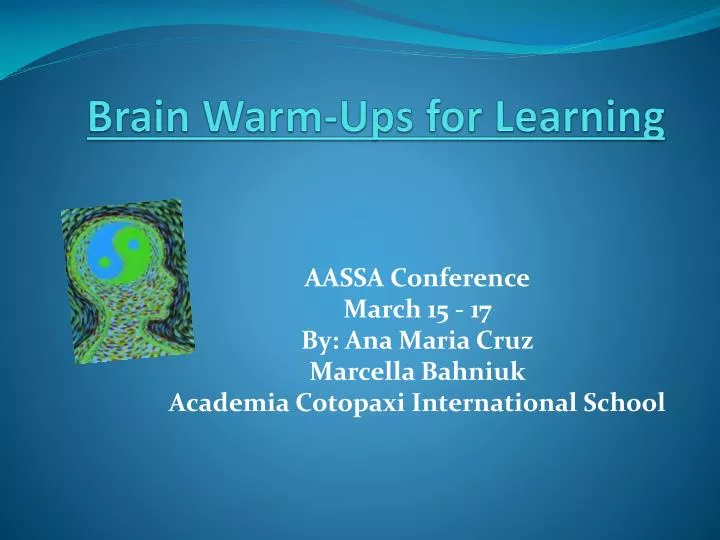 PPT - Brain Warm-Ups for Learning PowerPoint Presentation, free ...
