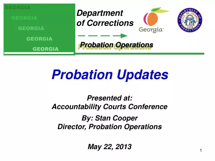 PPT - Probation Operations PowerPoint Presentation, free download - ID ...