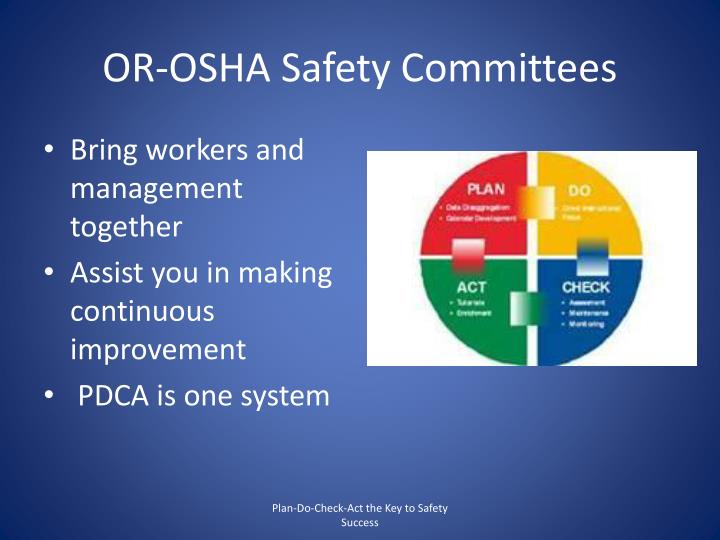 PPT - Plan-Do-Check-Act the Key to Safety Success PowerPoint ...