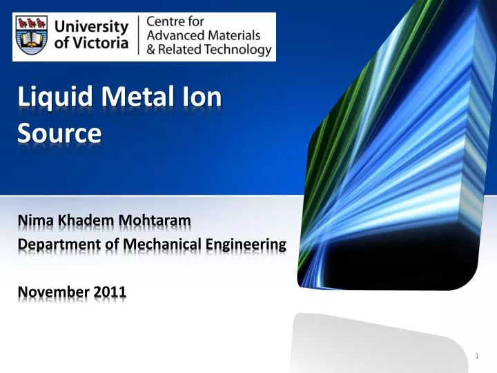 PPT - Liquid Metal Ion Source PowerPoint Presentation, free download ...