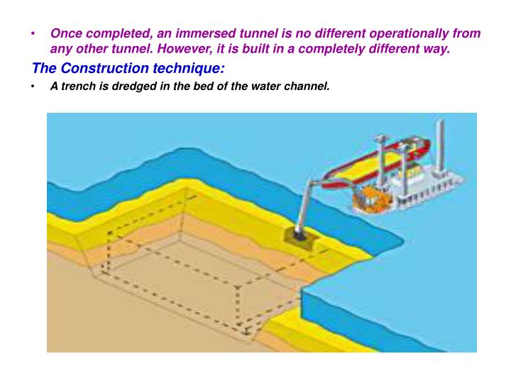 PPT - Immersed Tunnels PowerPoint Presentation - ID:2686342