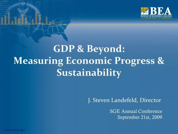 PPT - GDP & Beyond: Measuring Economic Progress & Sustainability ...