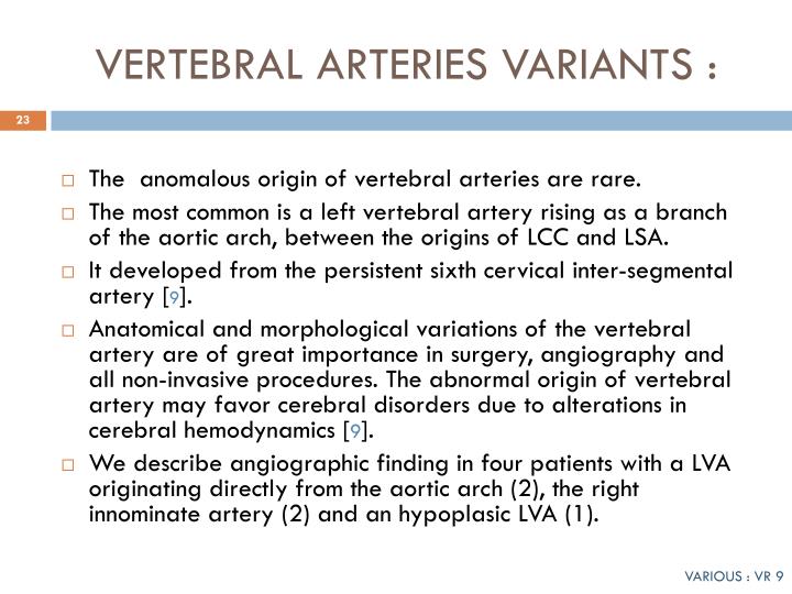 PPT - VARIANTS OF AORTIC ARCH : OUR EXPERIENCE PowerPoint Presentation ...