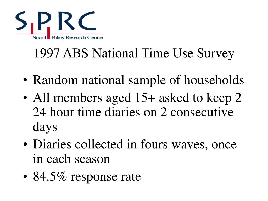 PPT - Using Time Diaries to Locate Hidden Carers of the Elderly and ...