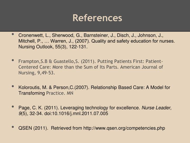 PPT - QSEN PowerPoint Presentation - ID:2686945