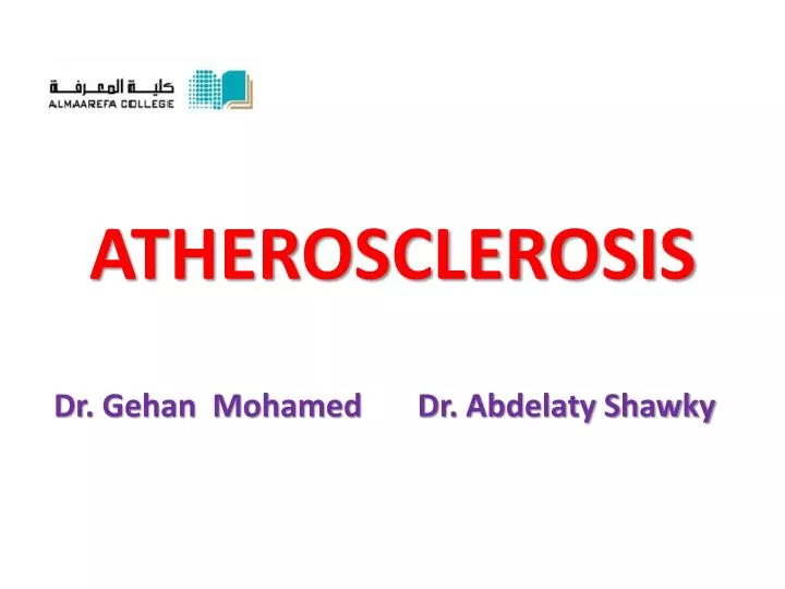 PPT - ATHEROSCLEROSIS PowerPoint Presentation, free download - ID:2687171
