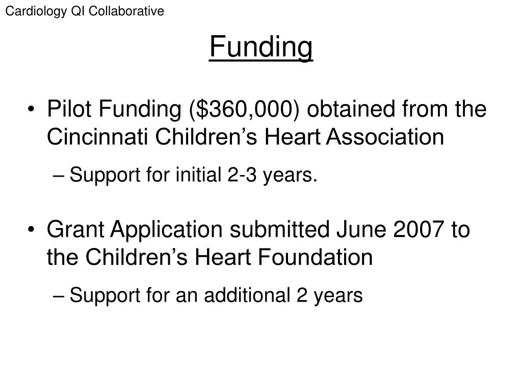 PPT - The Pediatric Cardiology National Quality Improvement ...
