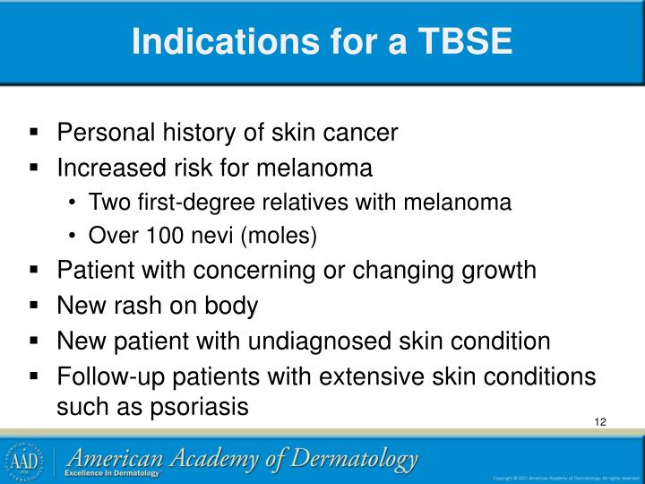 PPT - How to Perform a Total Body Skin Exam PowerPoint Presentation ...