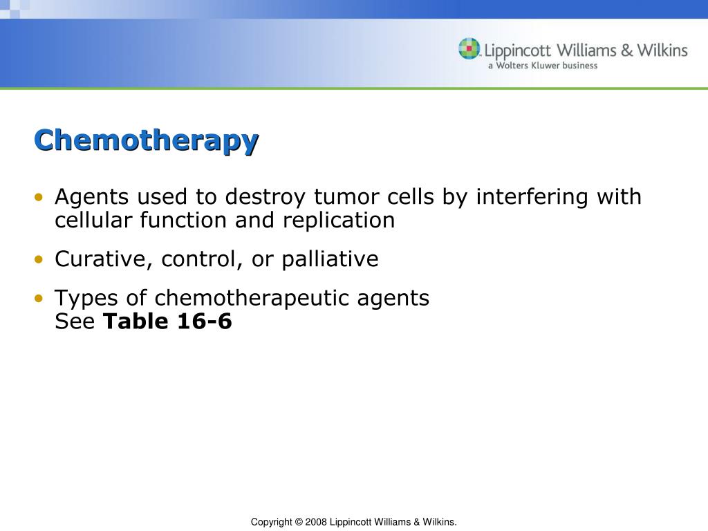 PPT - Chapter 16 Oncology: Nursing Management in Cancer Care PowerPoint ...