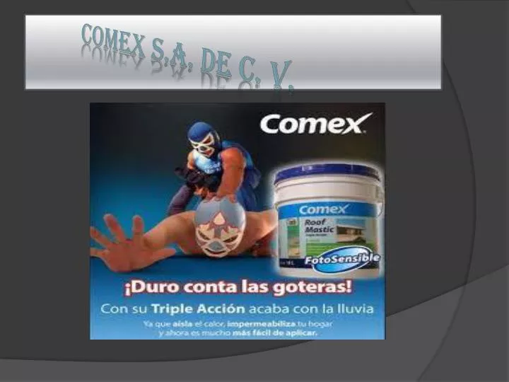 PPT - Comex s.a. de c. v. PowerPoint Presentation, free download - ID ...