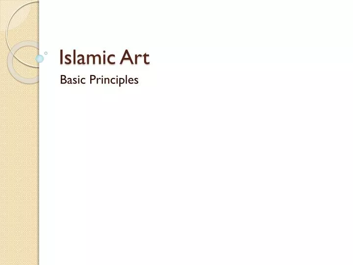 PPT - Islamic Art PowerPoint Presentation, free download - ID:2688312