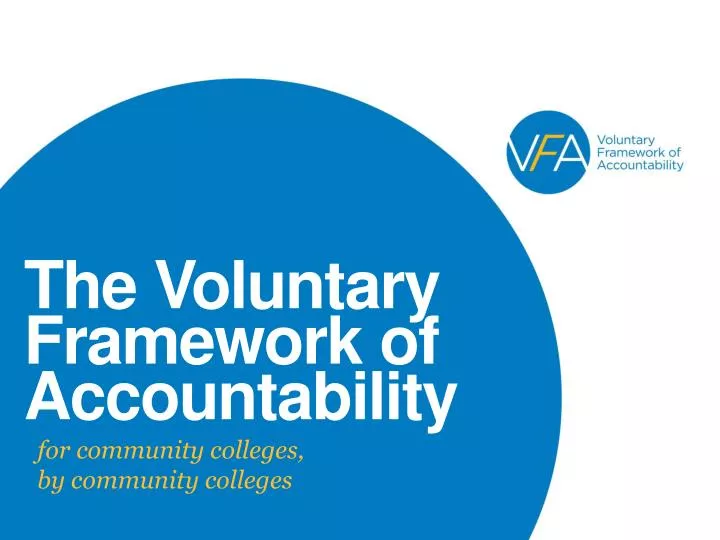 PPT - The Voluntary Framework of Accountability PowerPoint Presentation ...