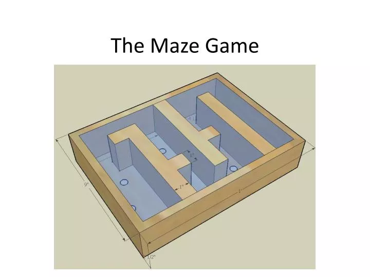 PPT - The Maze Game PowerPoint Presentation, free download - ID:2689221