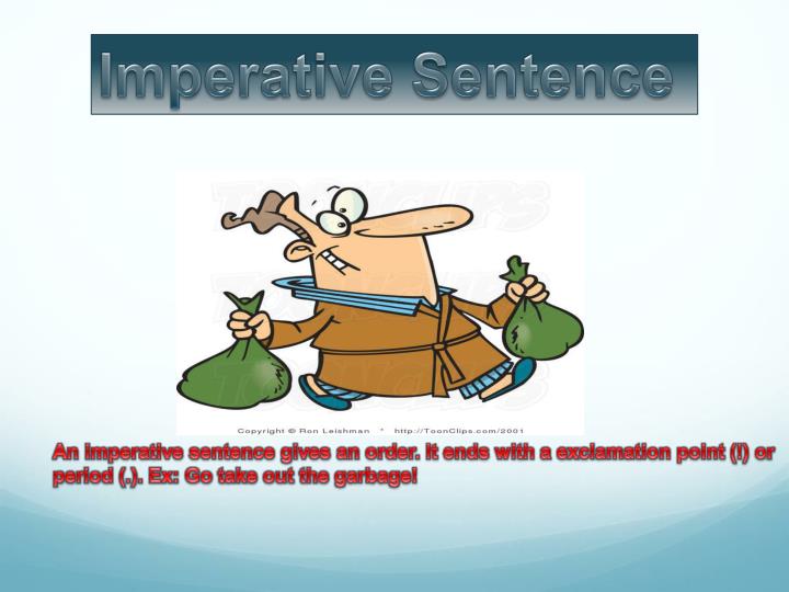 PPT - The Four Types of Sentences PowerPoint Presentation - ID:2689560