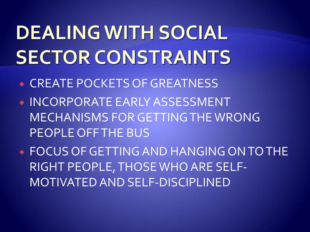 PPT - Good to Great in the Social sectors PowerPoint Presentation, free ...