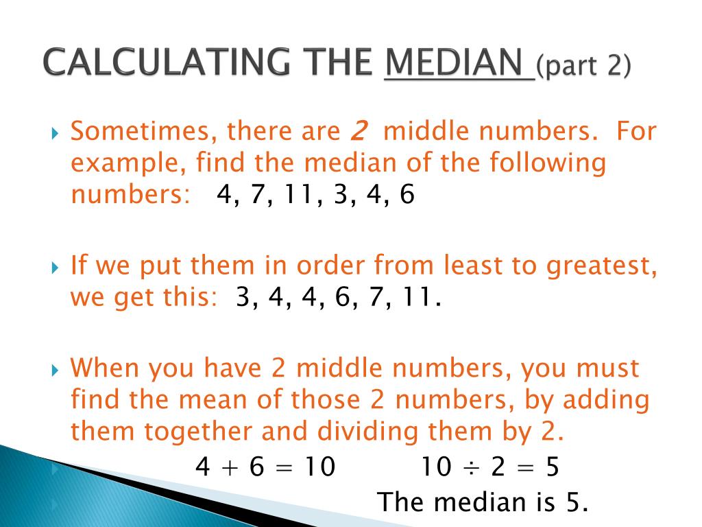 PPT HOW TO CALCULATE MEAN AND MEDIAN PowerPoint Presentation Free Download ID 2689840