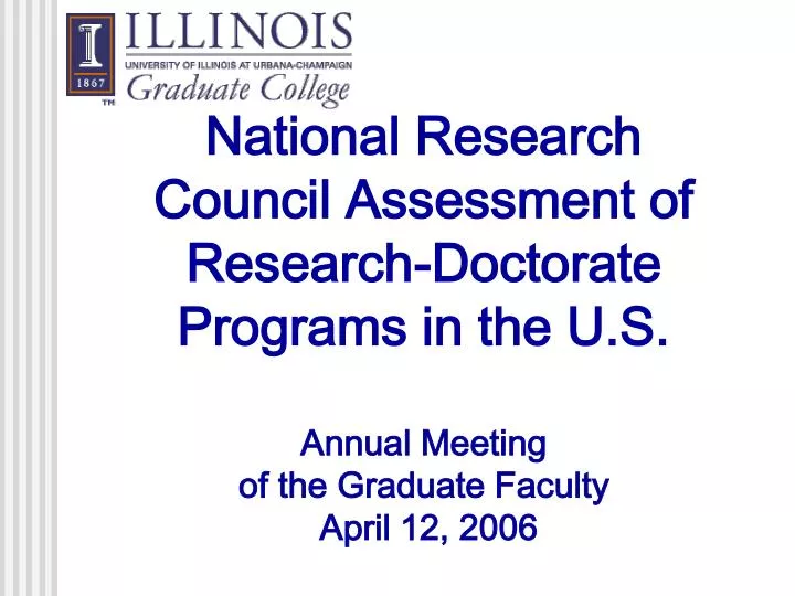 PPT - NRC Survey Taking Place THIS year PowerPoint Presentation, free ...
