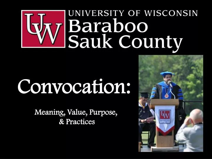 PPT - Convocation: PowerPoint Presentation, free download - ID:2690048