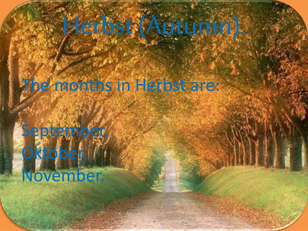 PPT - The Seasons of Germany. PowerPoint Presentation, free download ...