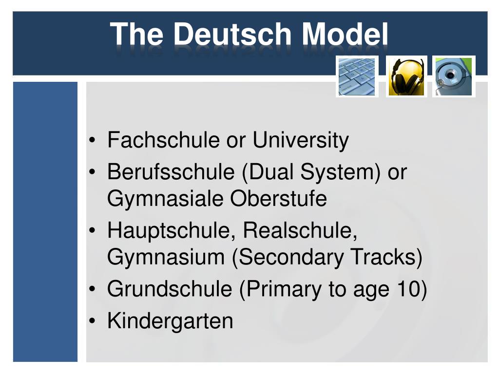 PPT - The German System of Career & Workforce Education PowerPoint ...