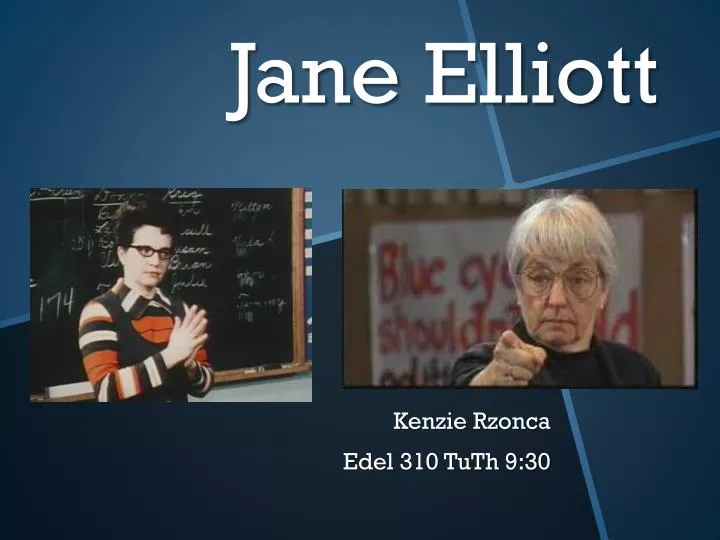 PPT - Jane Elliott PowerPoint Presentation, free download - ID:2690175