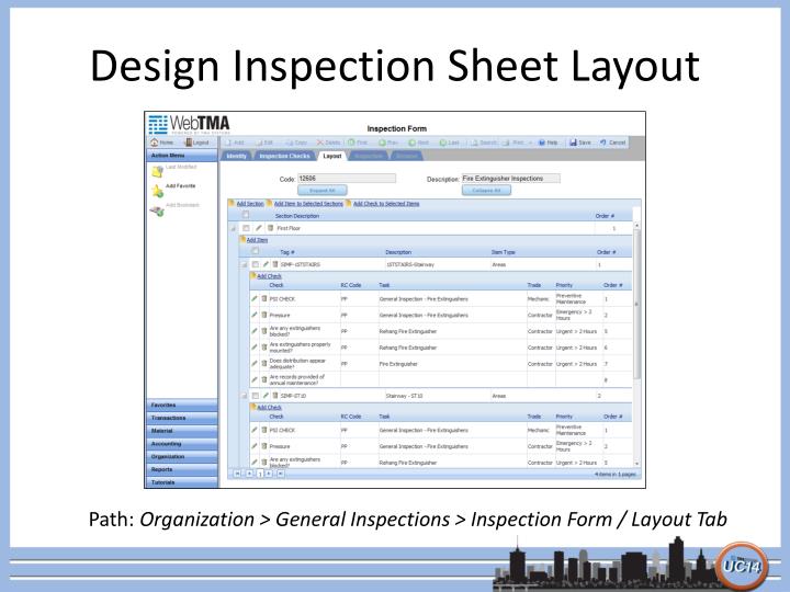 PPT - Mastering Inspections in WebTMA PowerPoint Presentation - ID:2690941