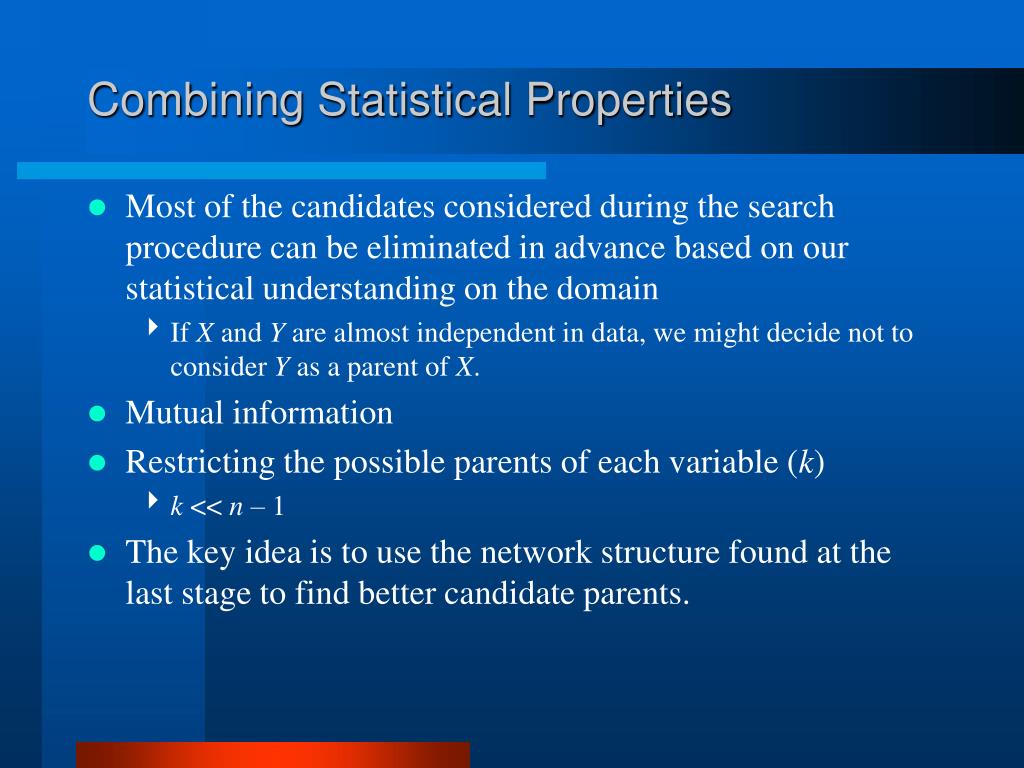 Ppt Learning Bayesian Network Structure From Massive Datasets The Sparse Candidate