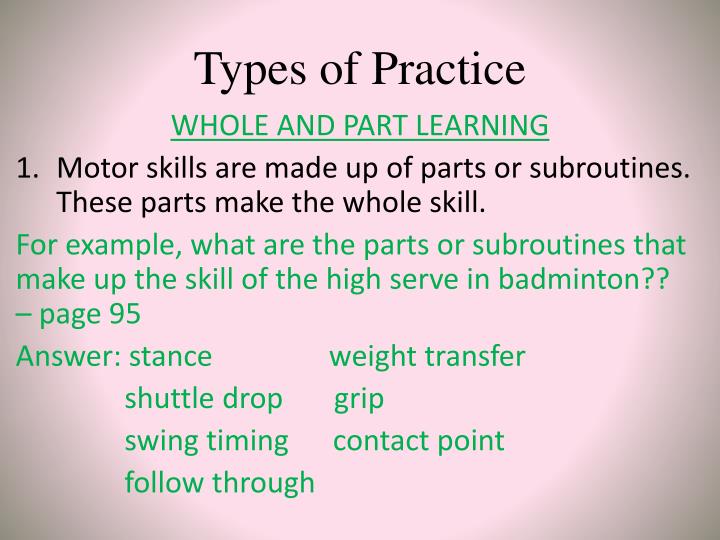 PPT - SKILL LEARNING PowerPoint Presentation - ID:2691148