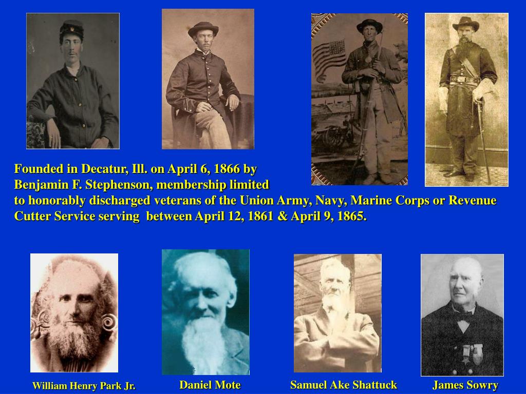 PPT - Brief History Of The Grand Army Of The Republic PowerPoint ...