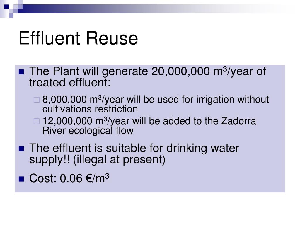 PPT - International Success Stories in Wastewater Treatment and Reuse ...