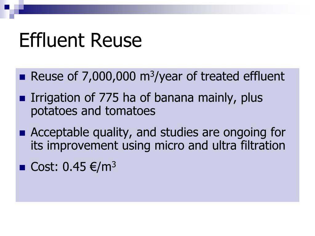 PPT - International Success Stories in Wastewater Treatment and Reuse ...