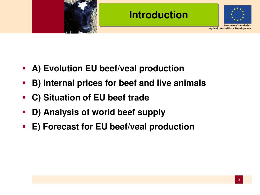 PPT - Review of the situation on the EU Beef and Veal Market PowerPoint ...