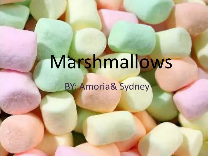 PPT - Marshmallows PowerPoint Presentation, free download - ID:2692825