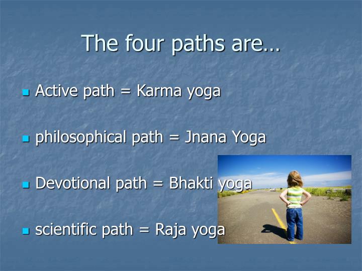 PPT - The Four Paths of Yoga PowerPoint Presentation - ID:2692877