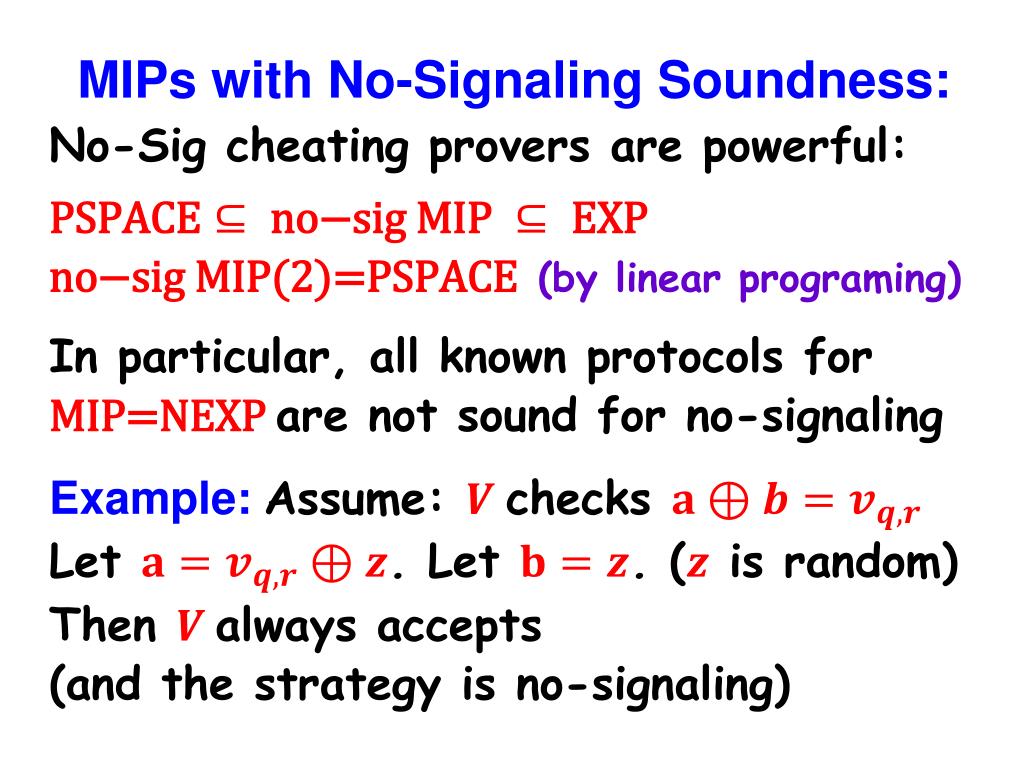 PPT - How to Delegate Computations: The Power of No-Signaling Proofs ...