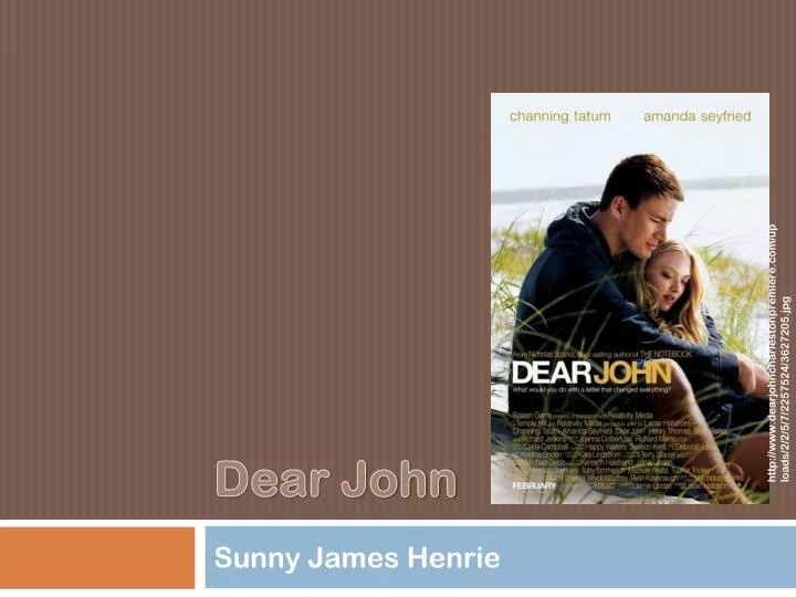 PPT - Dear John PowerPoint Presentation, free download - ID:2693085