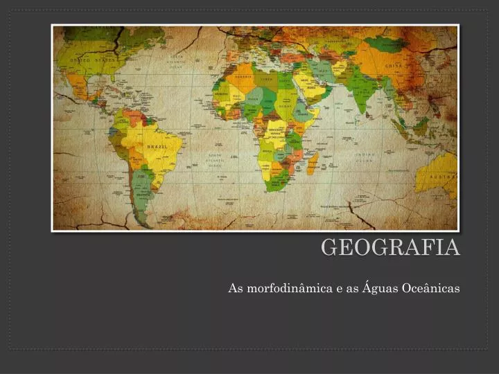 PPT - Geografia PowerPoint Presentation, free download - ID:2693771