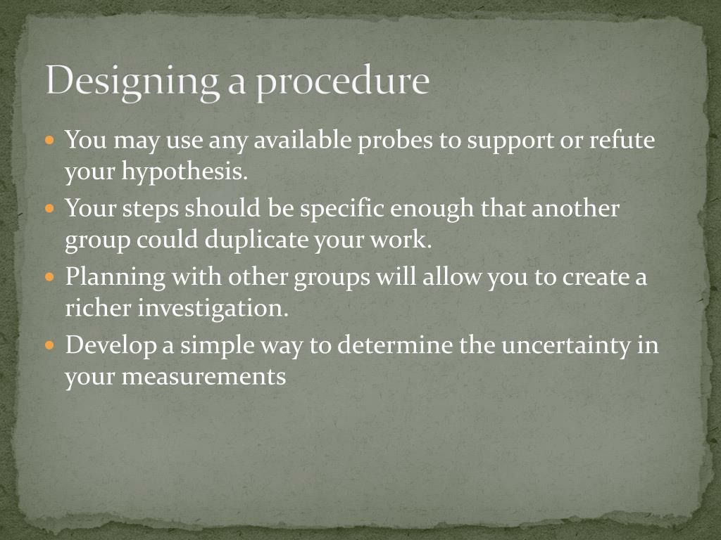 PPT - Testable question, hypothesis and prediction PowerPoint ...