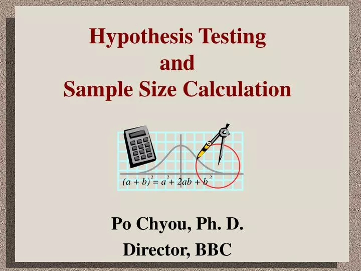Ppt One Sample Tests Of Hypothesis Powerpoint Ppt One Sample Tests Of Hypothesis Powerpoint