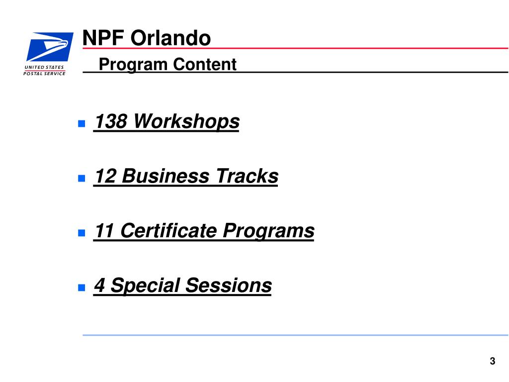 PPT - National Postal Forum PowerPoint Presentation, free download - ID ...