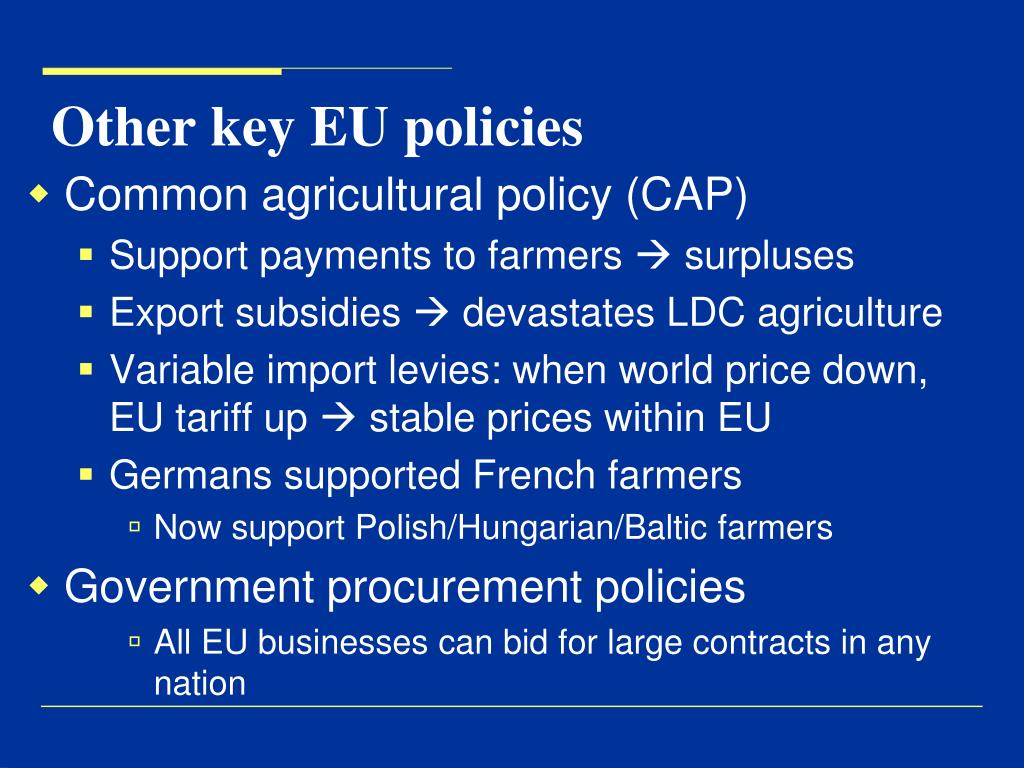 PPT - Regional trade arrangements: EU, NAFTA Economic integration ...