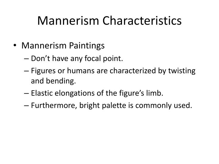 PPT - Mannerism vs Baroque PowerPoint Presentation - ID:2694835