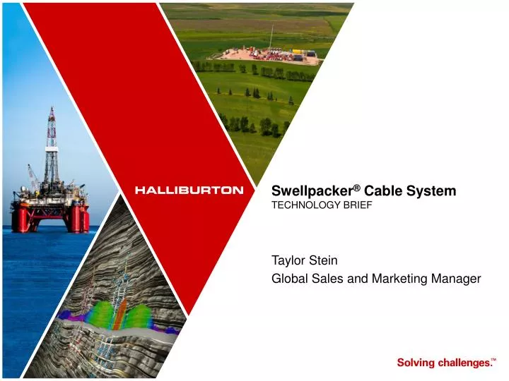 PPT - Swellpacker ® Cable System TECHNOLOGY BRIEF PowerPoint ...