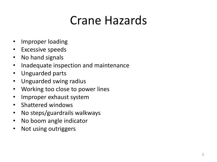 PPT - Cranes and Slings PowerPoint Presentation - ID:2695286