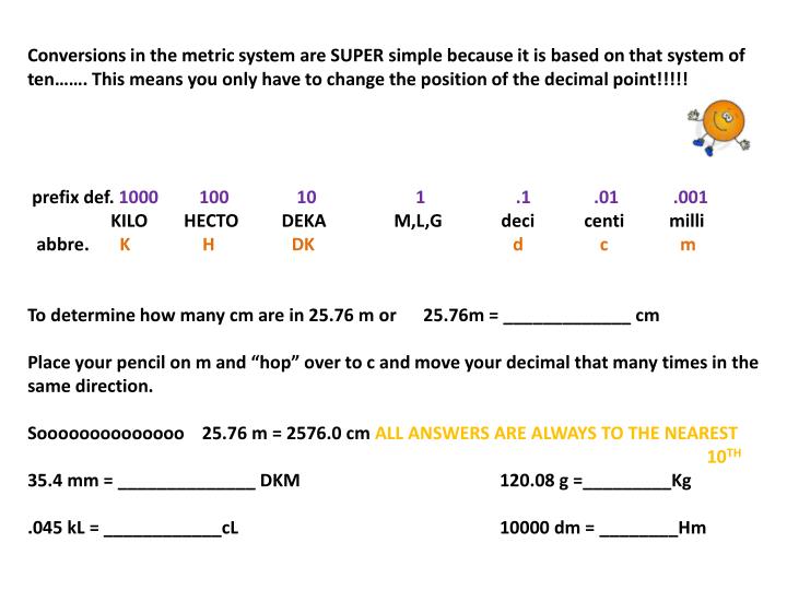 PPT - Metric Mania PowerPoint Presentation - ID:2695938
