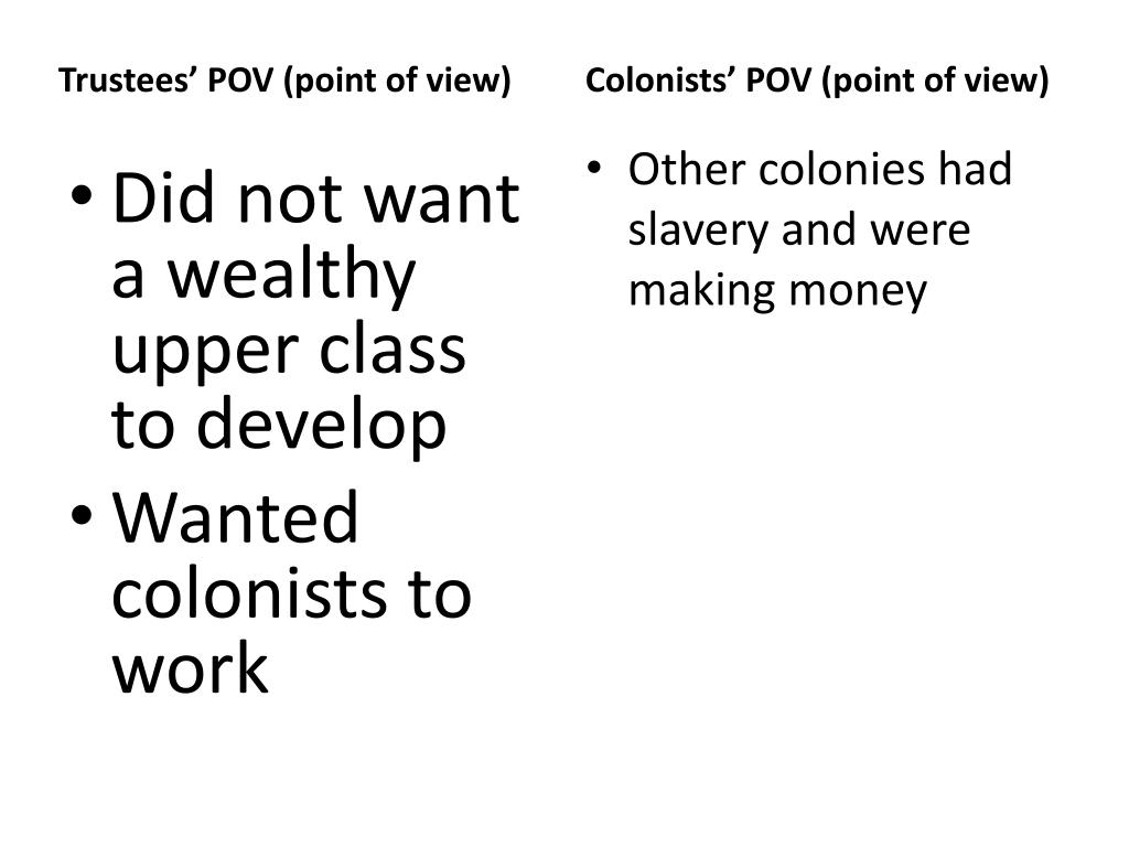 PPT - What was the role of the malcontents in the Georgia colony ...