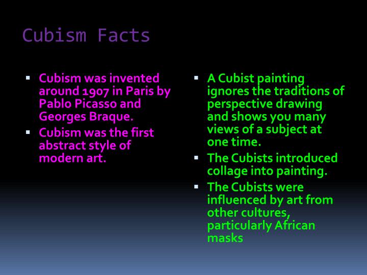 PPT - Cubism PowerPoint Presentation - ID:2696182