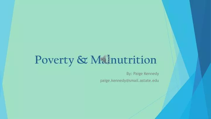 PPT - Poverty & Malnutrition PowerPoint Presentation, free download ...